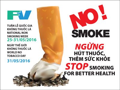 For a smoke-free hospital - FV Hospital