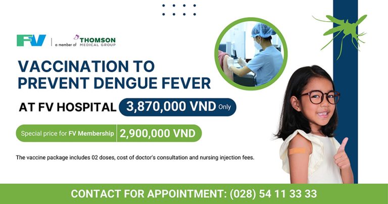 Dengue vaccination at FV Hospital – Safe and Gentle - FV Hospital